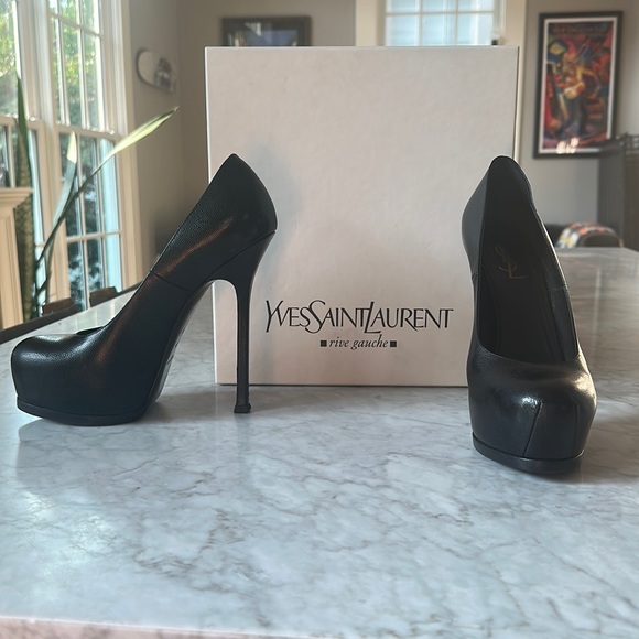 Yves Saint Laurent | Shoes | Ysl Vern Golf Nero Tribtoo | Poshmark
